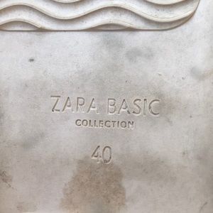 Zara | Shoes | Zara Basic Collection Gold Shoes | Poshmark